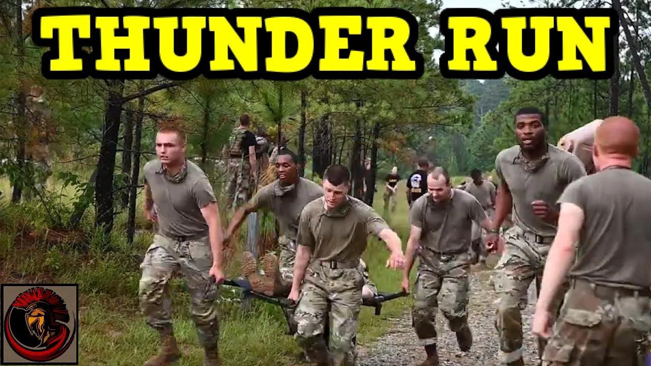 What is the US Army Cavalry Scout Thunder Run? | COMBAT FITNESS TRAINING