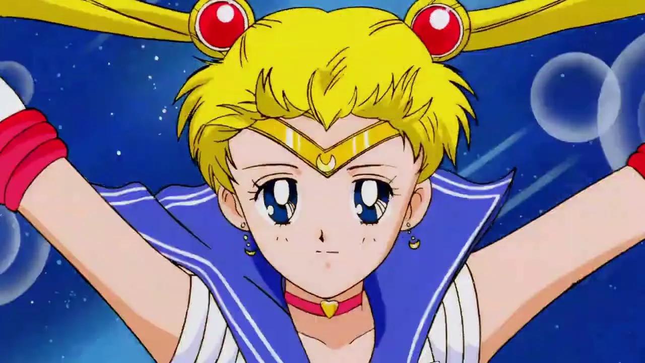 Sailor Moon S The Movie VIZ English Dub Usagi Moon Cosmic Power Makeup Transformation Stephanie Sheh