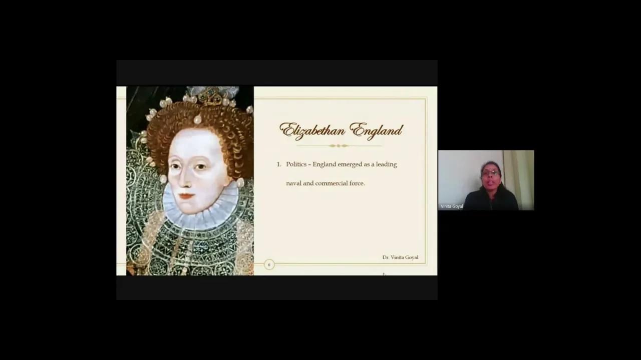 ELIZABETHAN DRAMA - AN OVERVIEW