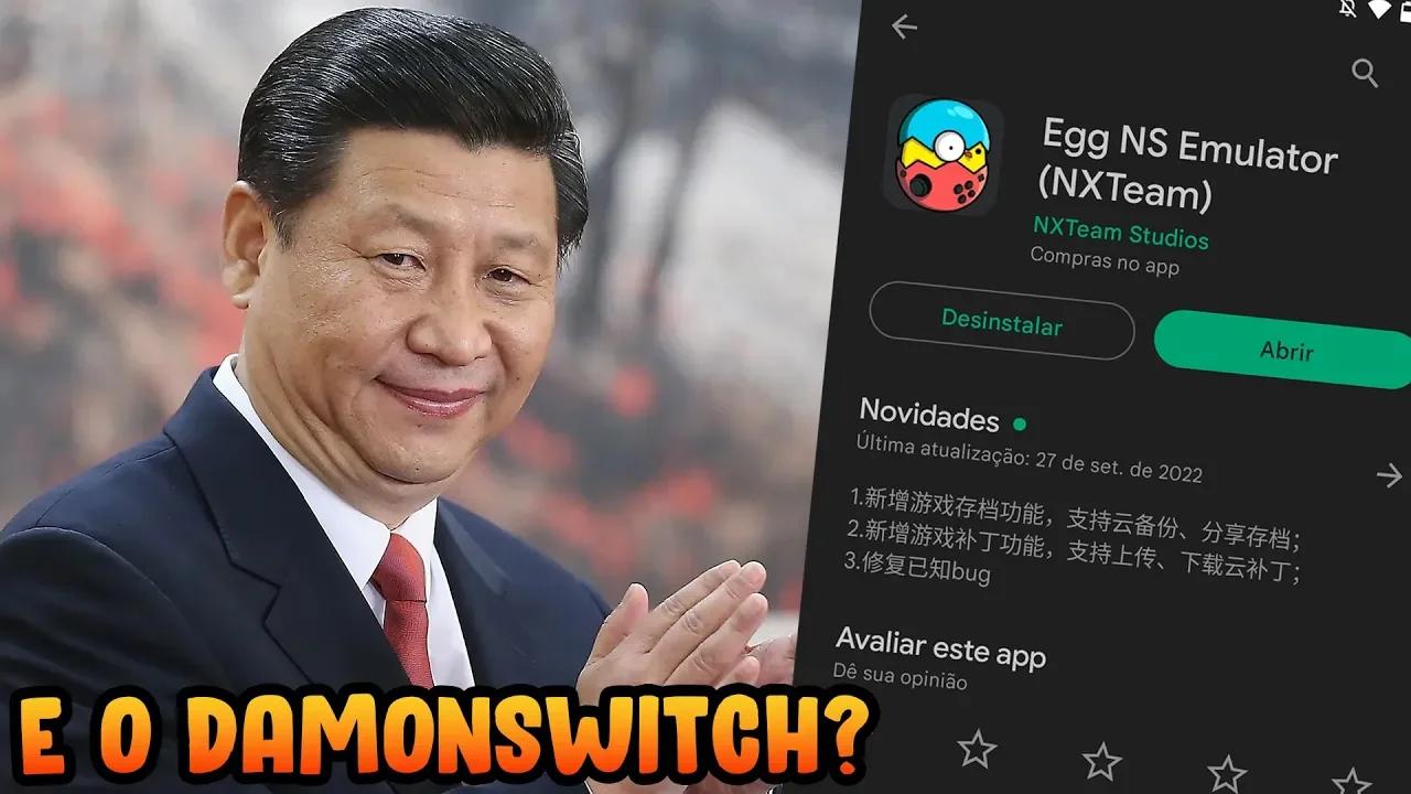 O PRIMEIRO EMULADOR DE NINTENDO SWITCH PARA ANDROID DA PLAY STORE! DamonSwitch virou LENDA?