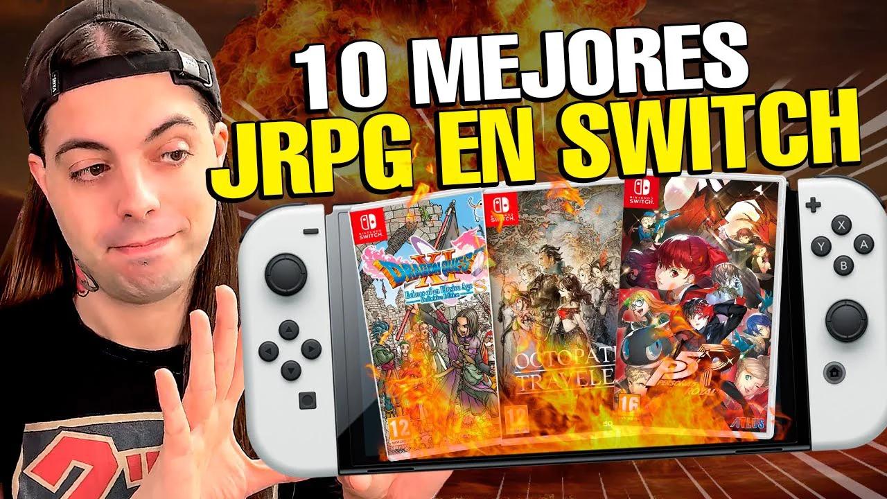 Los 10 MEJORES JRPG para NINTENDO SWITCH 🏅 TOP 10 2024