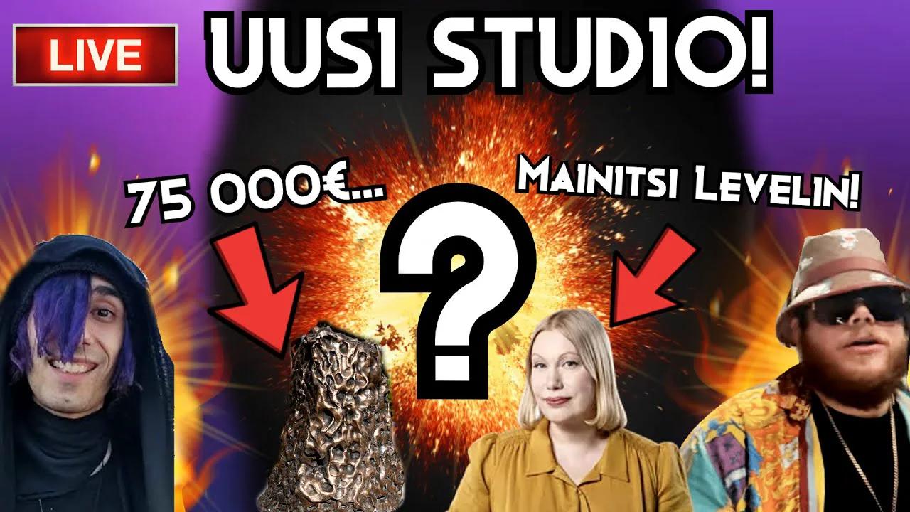 LEVELI SHOW #24: UUSI STUDIO! Tutkimusrahat puhuttaa jälleen... Mitä ...