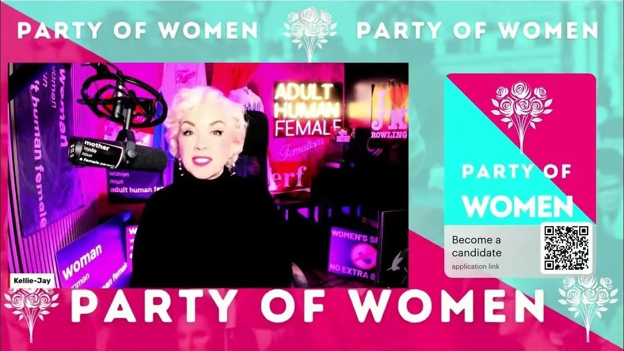 Stella Perrett: Party Of Women's Kellie-Jay Keen, candidate Kelly-Ann ...