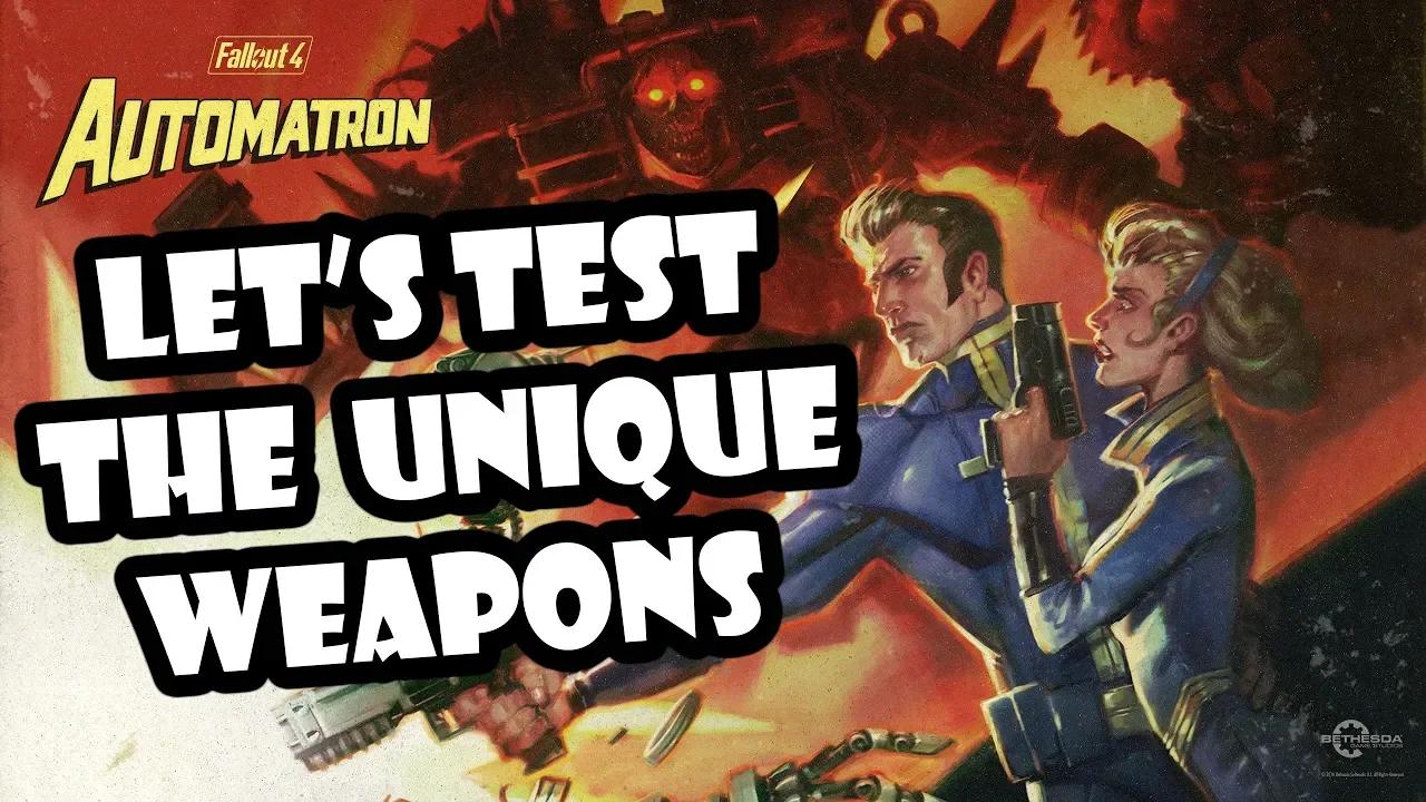 Automatron Weapon Showcase (Fallout 4)