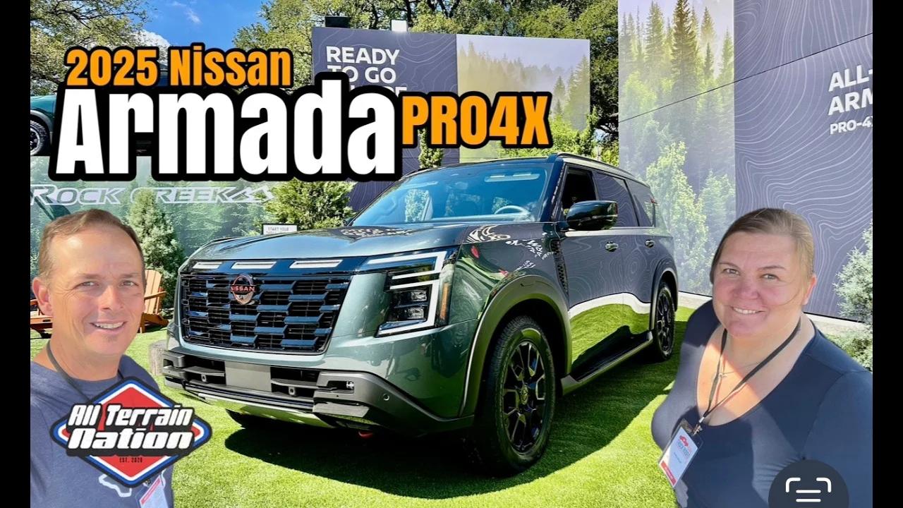 2025 Nissan Armada PRO4X - FINALLY A MAJOR UPGRADE?!!