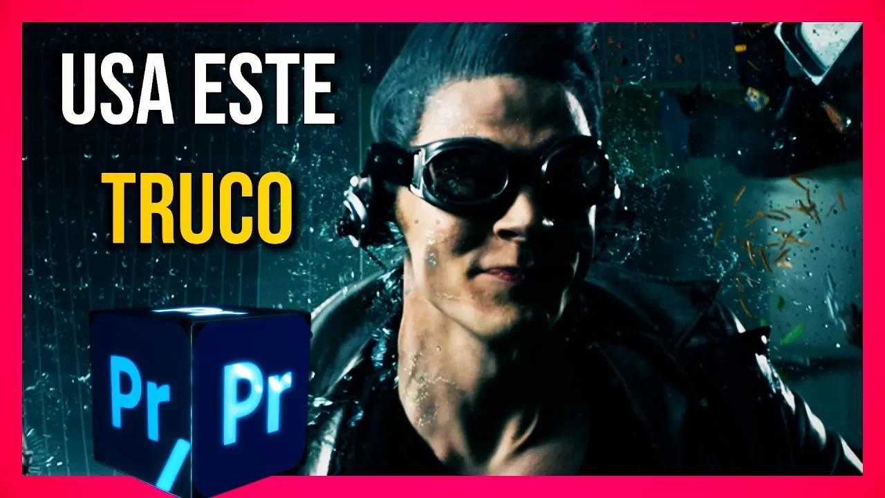 APRENDE Como Crear El Efecto de Camara Lenta Usando Adobe Premiere Pro ...