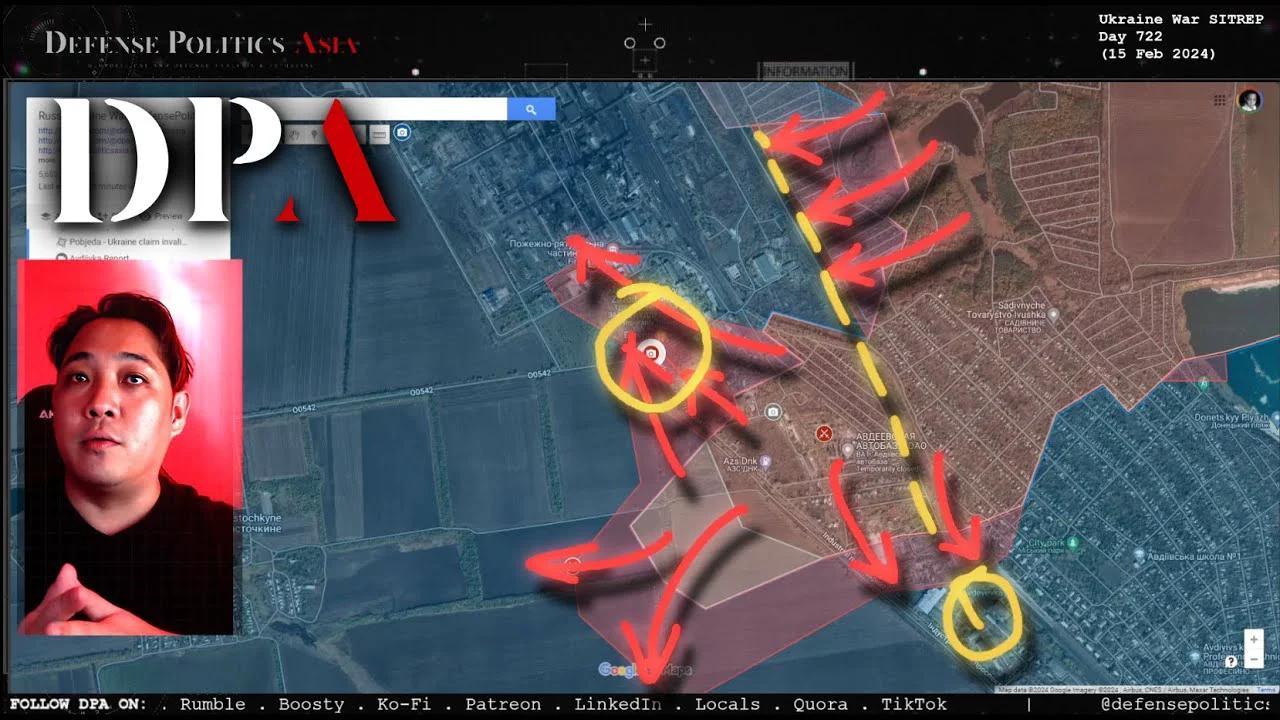 [ Battle of Avdiivka ] UKRAINE LINES HAS COLLAPSED!!! Encirclement ...