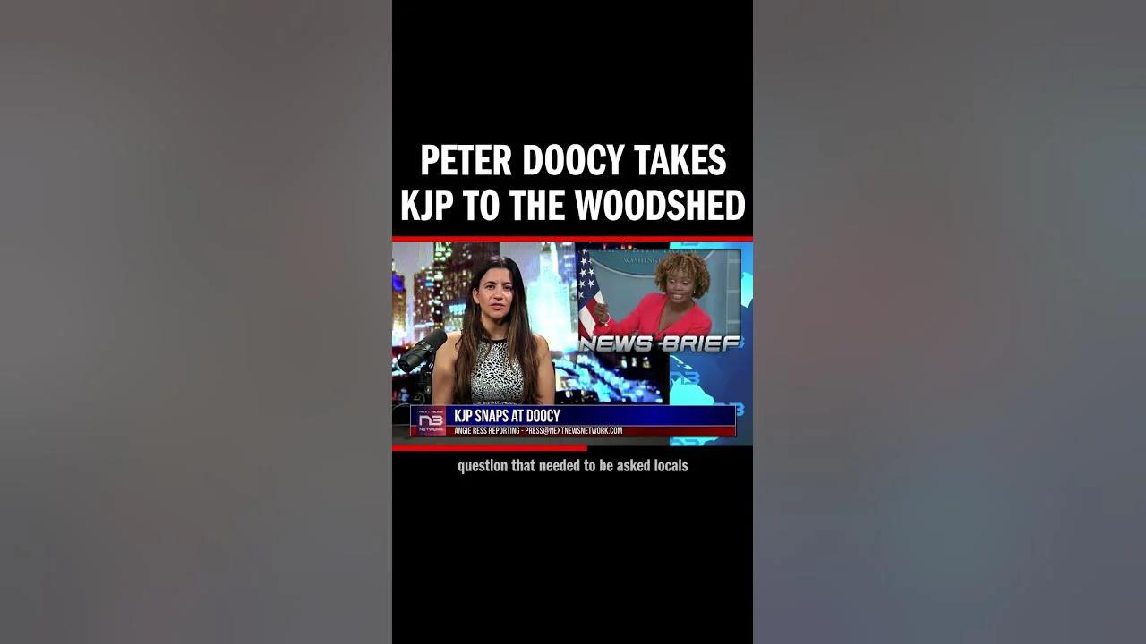 Peter Doocy Takes KJP to the Woodshed