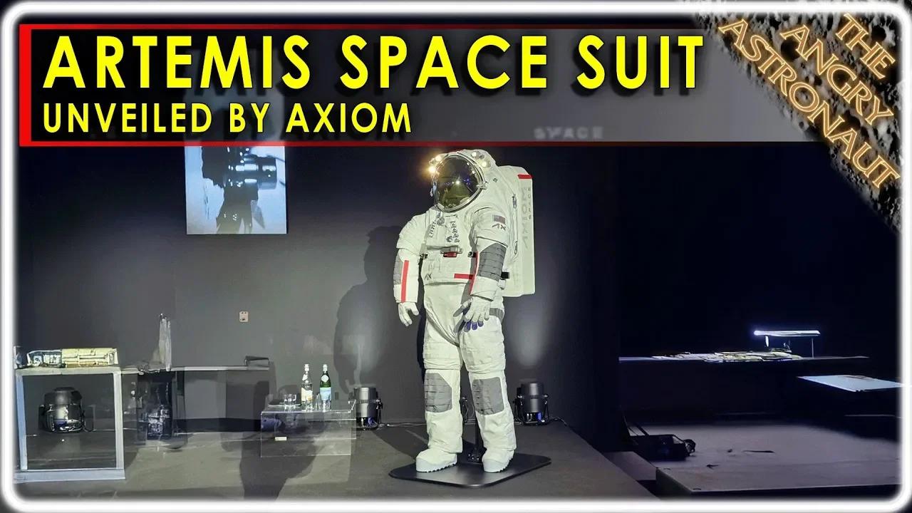 Axiom Space unveils new NASA Artemis EVA suit for the Moon! IAC 2024 REPORT