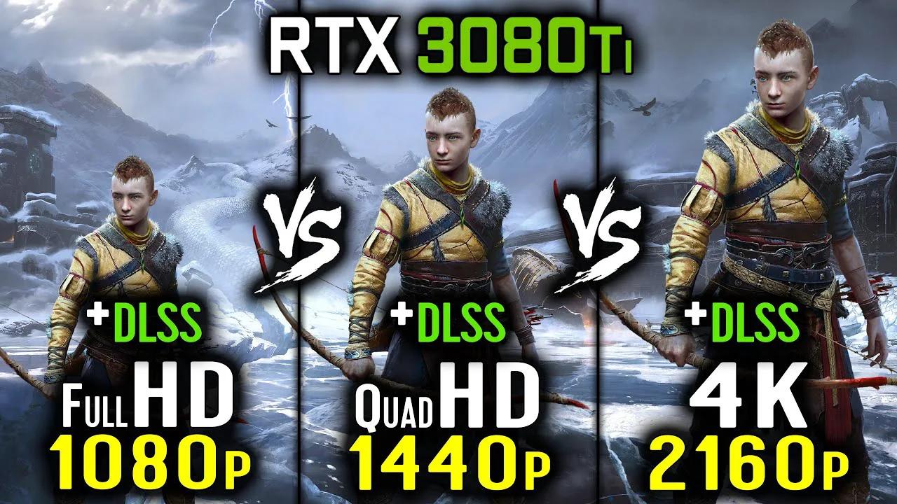 God of War Ragnarok - RTX 3080 Ti - 1080p vs 1440p vs 2160p 4K ...