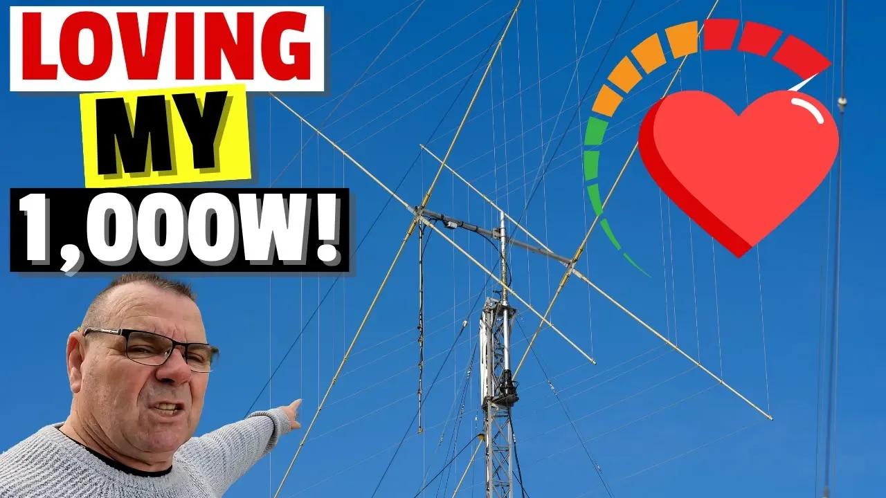 1kW UK Power on 40m Band is Great Fun!