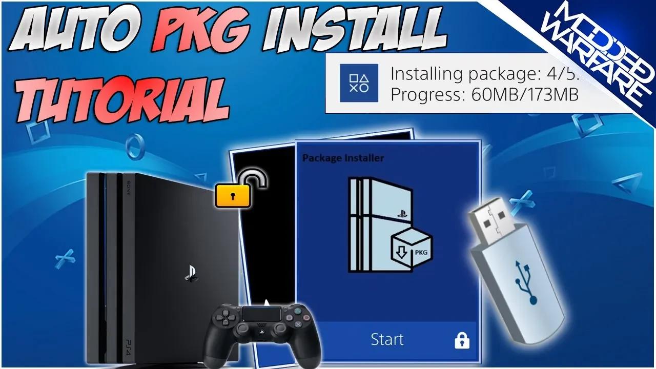 PS4 Auto Pkg Install Tutorial | Installing Pkg's Without Debug Settings
