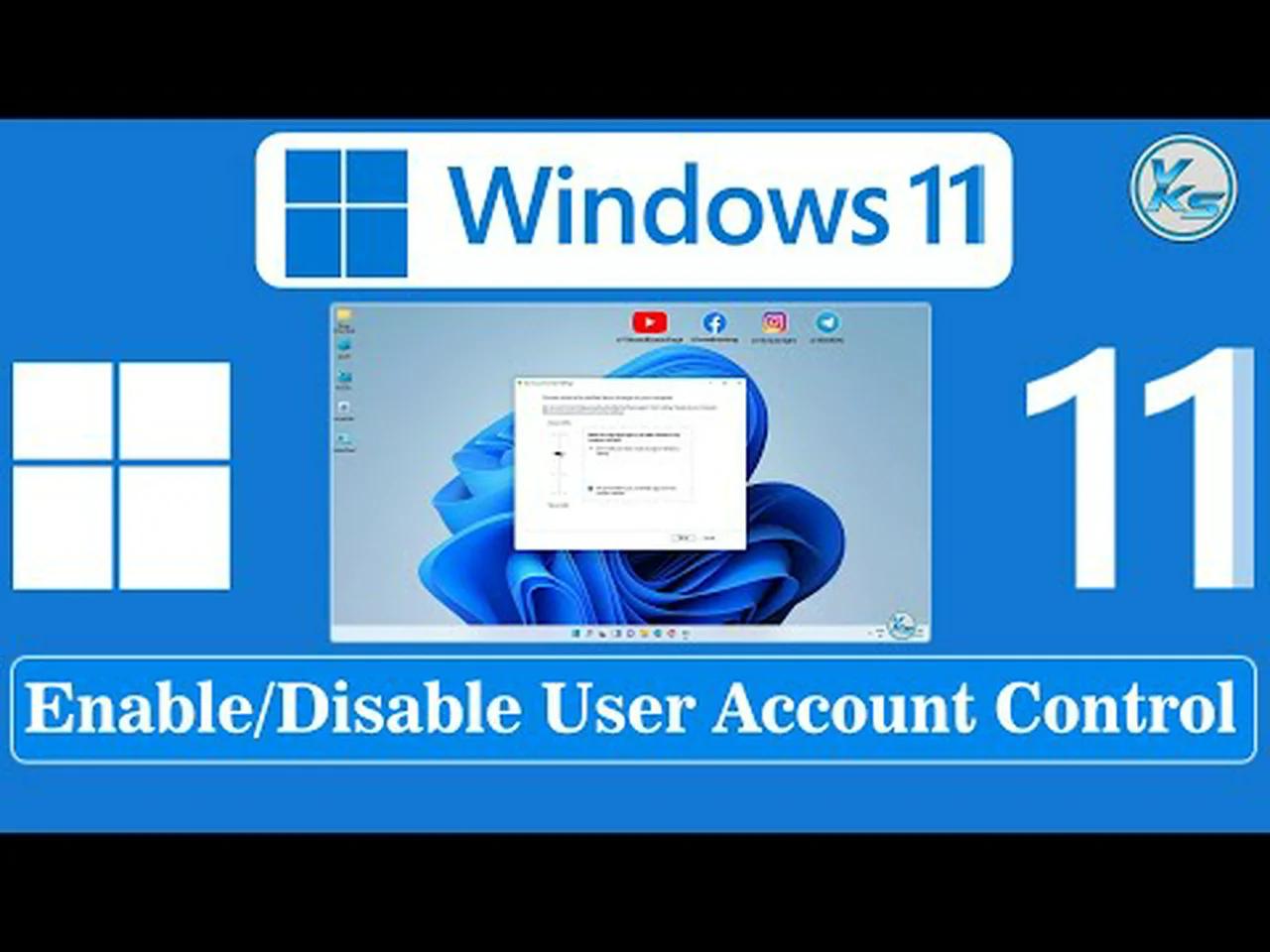 How To Enable or Disable User Account Control UAC in Windows 11