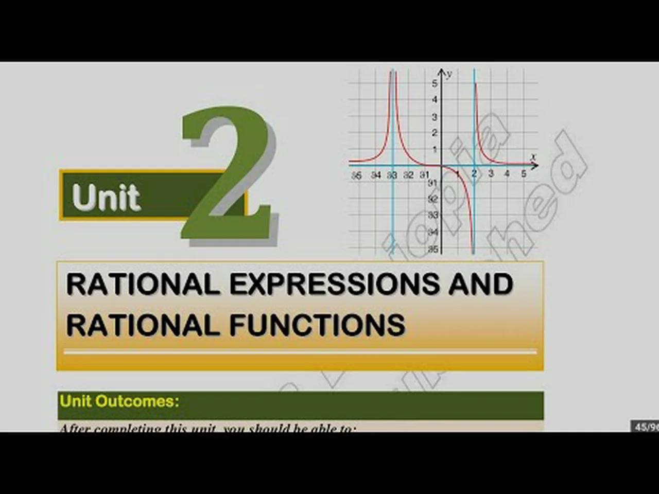 Ethiopian Grade-11 Maths Unit_2 p_1 Rational Expression and Rational ...
