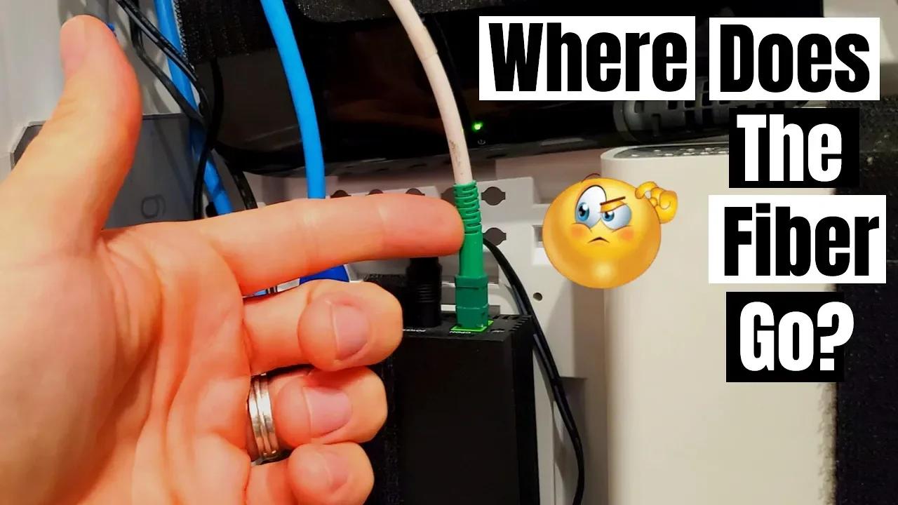 Fiber 101 - Where Does The Fiber Go? ULTIMATE HOME NETWORK 2021