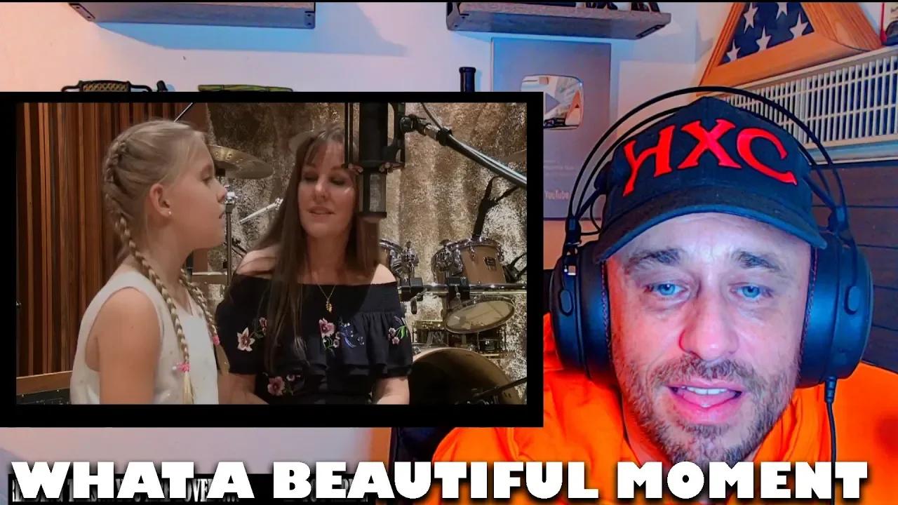 @Christine Linge & @Emily Linge - No Frontiers (The Corrs Cover) Reaction!