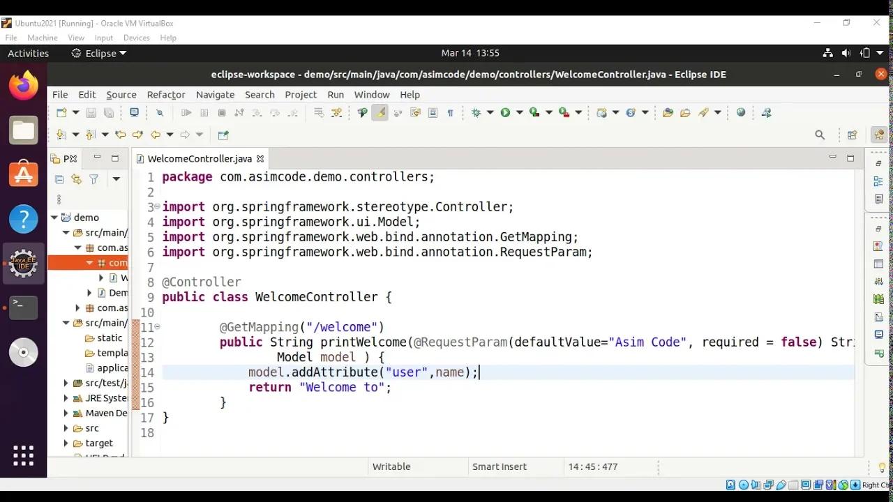 Adding A Controller To Spring Boot Application