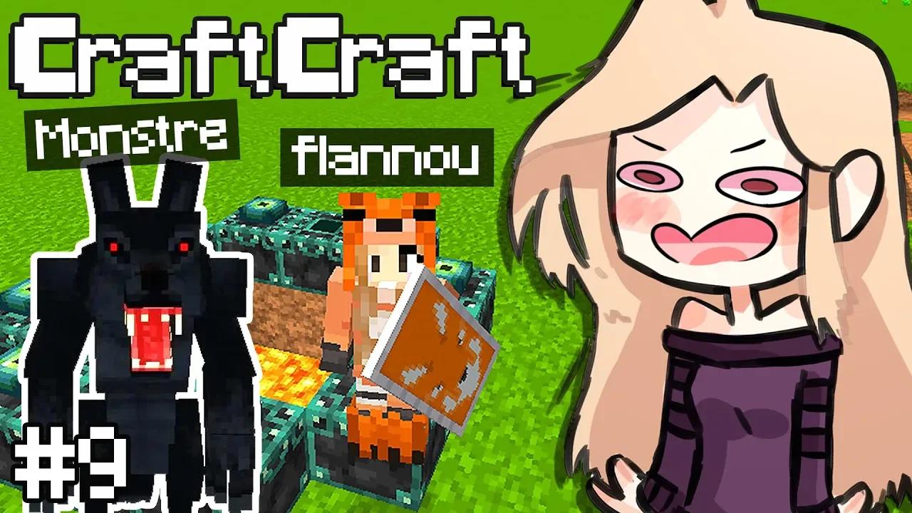 CRAFTCRAFT: Des monstres ATTAQUENT le VILLAGE + Dragon !! #9 ( survie ...