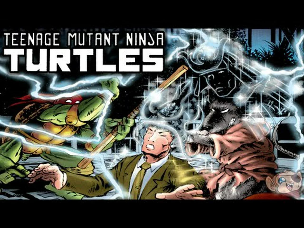 Turtles Help an Old Man Possess His Grandson in TMNT #9