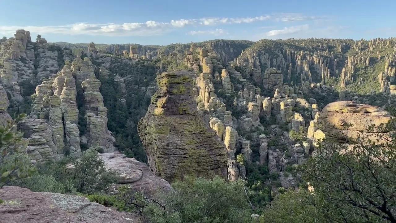 Echo Canyon Loop Trail in Chiricahua National Monument in Arizona in the American Southwest