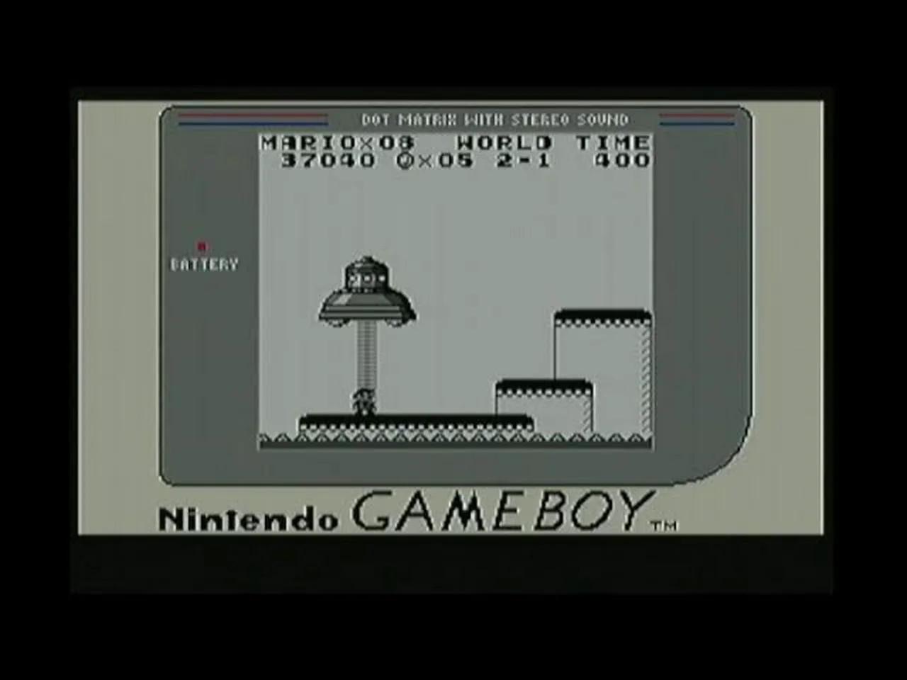Let's Emulate - Game Boy - Super Mario Land (VGB, on a 486, DOS)