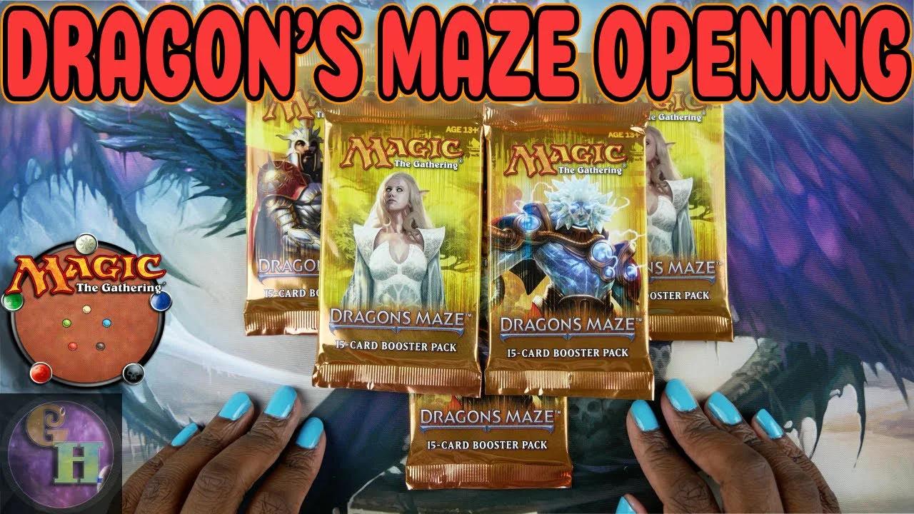 MTG DRAGON'S MAZE PACK OPENING - MAGIC: THE GATHERING