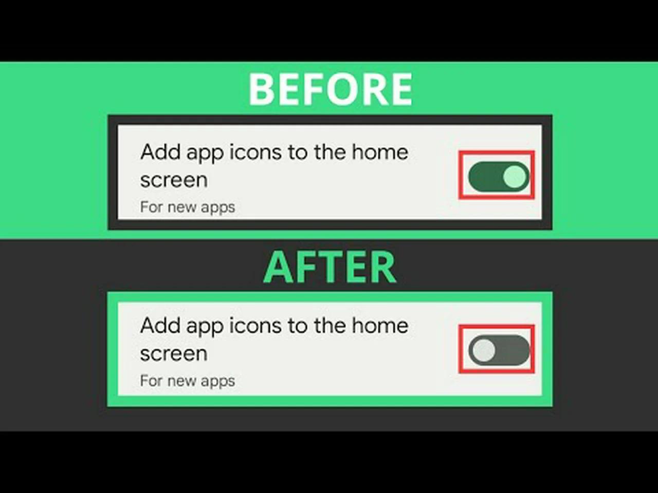 How To Stop Android Adding Newly Installed App Icons To Your Home Screen
