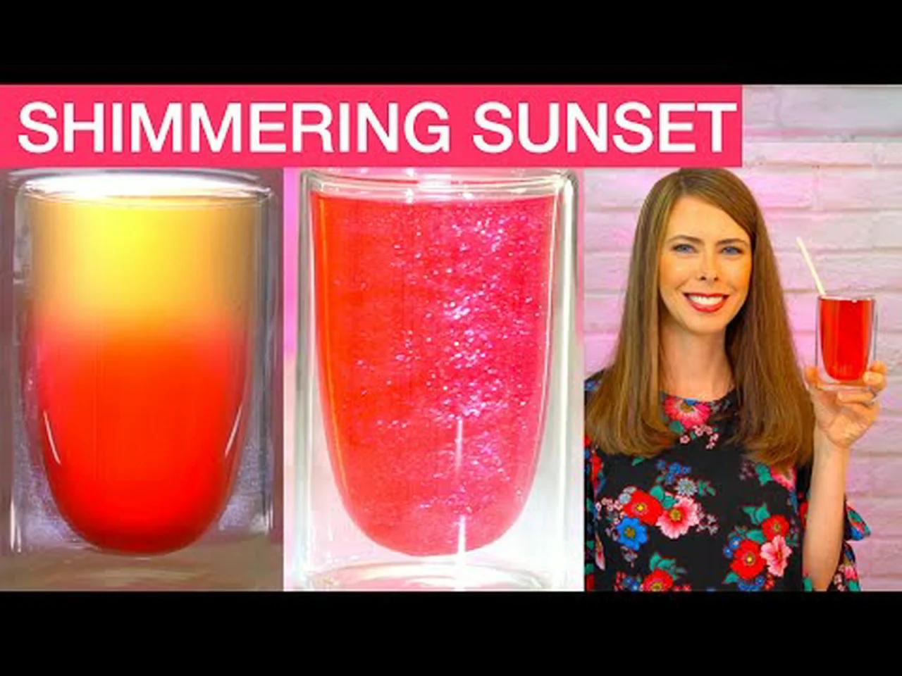 Sunset Boba ~ Shimmering Bubble Tea