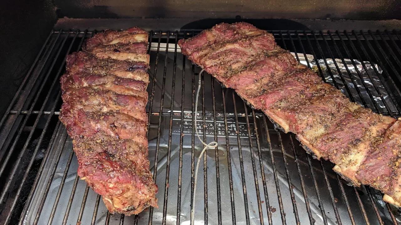 Smoked Beef Back Ribs Pellet Smoker Recipe, Green Mountain Grills