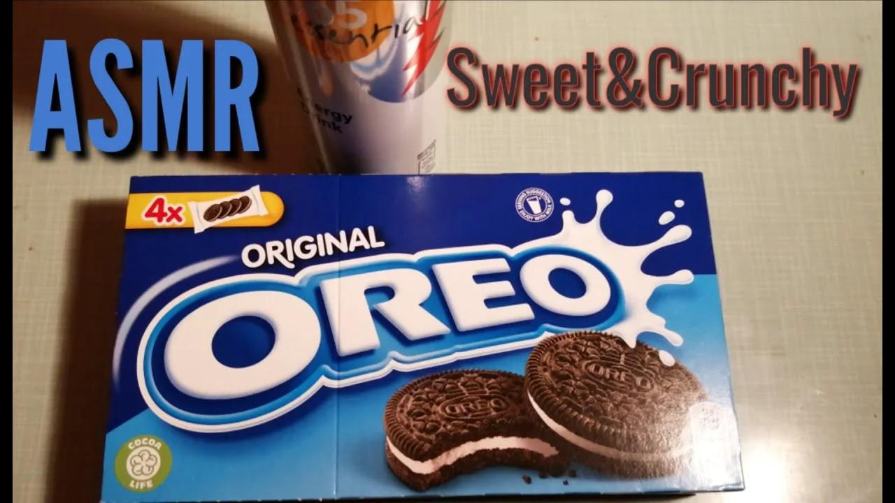 ASMR Eating (Sweet&Crucnhy) Oreos