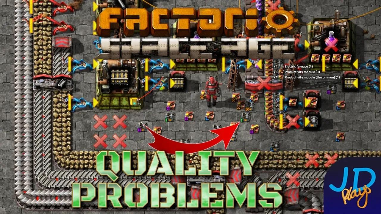 Problems caused by Quality 🚀 Ep4 🏭 Tutorial. Walkthrough, Lets Play