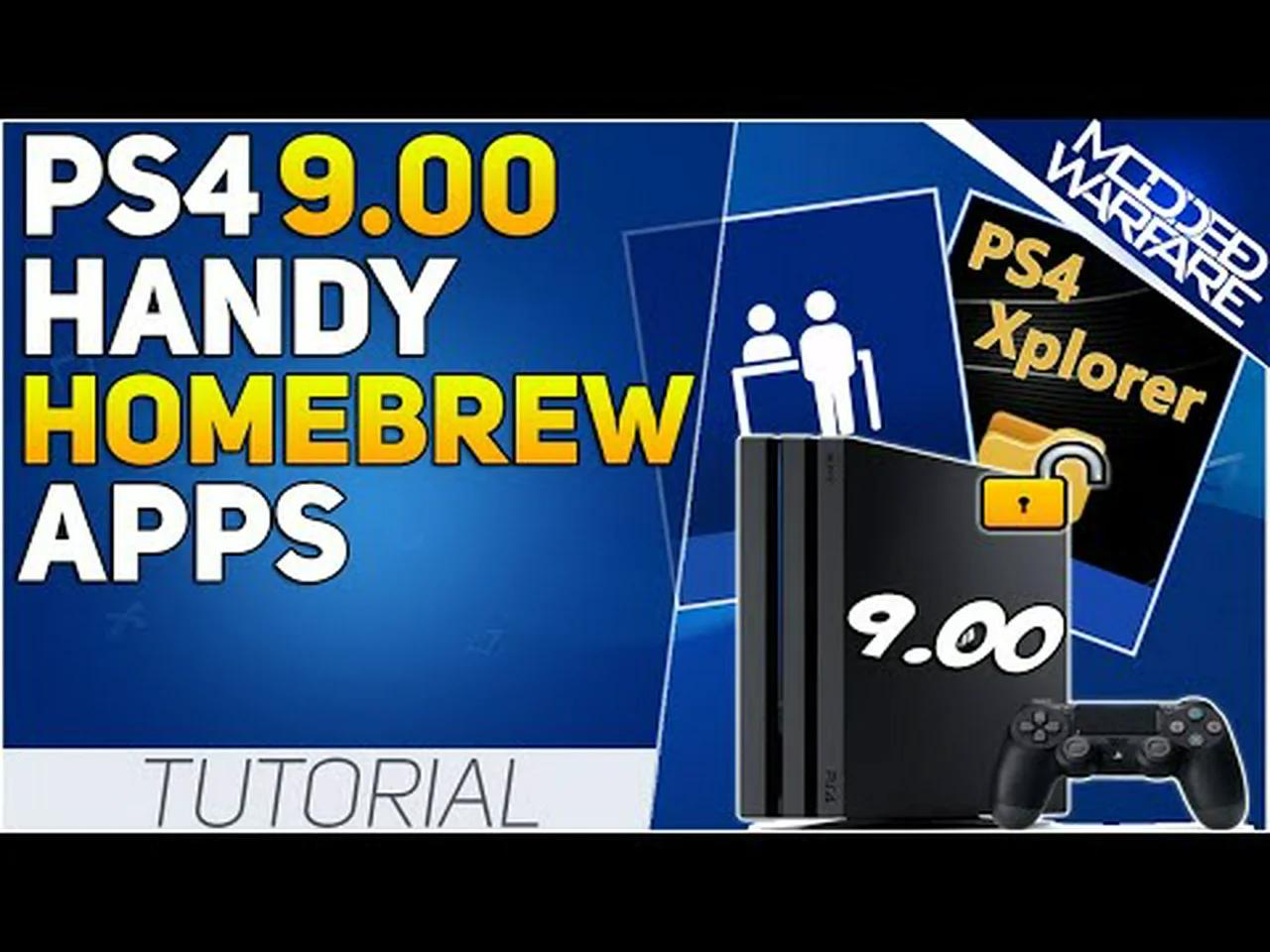Installing Handy PS4 Homebrew Apps on the 9.00 Jailbreak