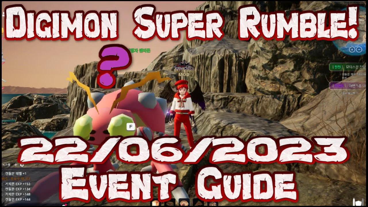 Digimon Super Rumble 22/06/2023 Event Guide And Walkthrough!