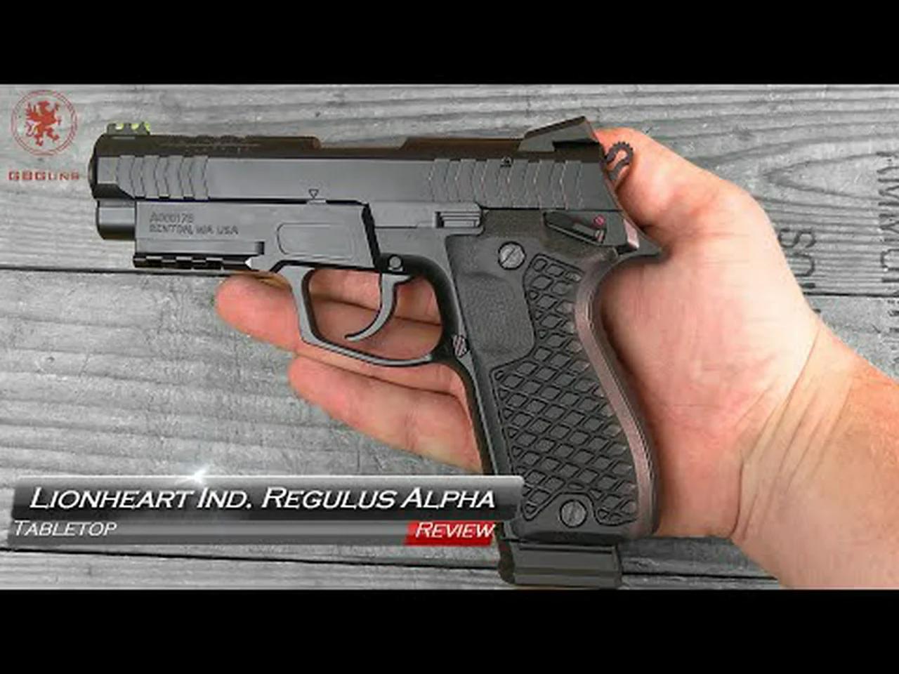 New Lionheart Industries Regulus Alpha Tabletop Review and Field Strip