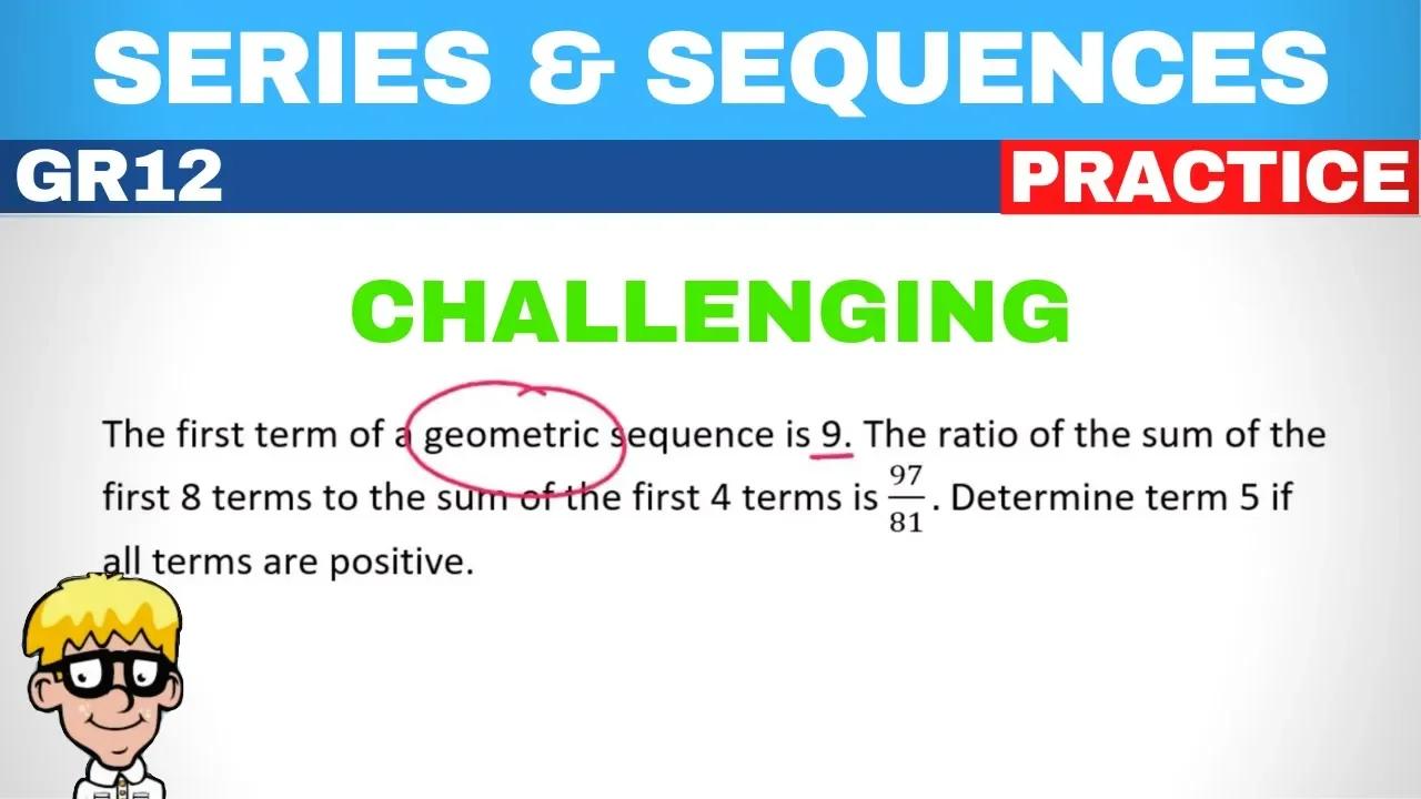 Geometric sum grade 12: practice
