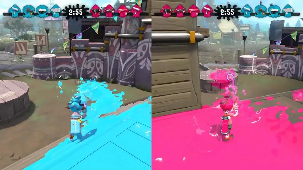 Splatoon 2 - Turf War 2-Player Splitscreen (Vs. and Co-Op Matches)