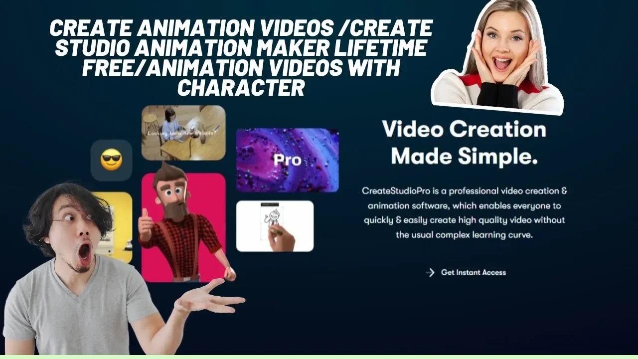 Create Animation Videos /Create Studio Animation Maker Lifetime Free ...
