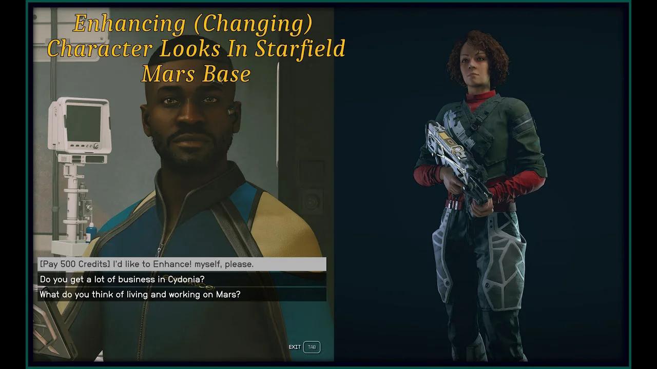 Starfield - Enhance (Change Look of) Character Mars