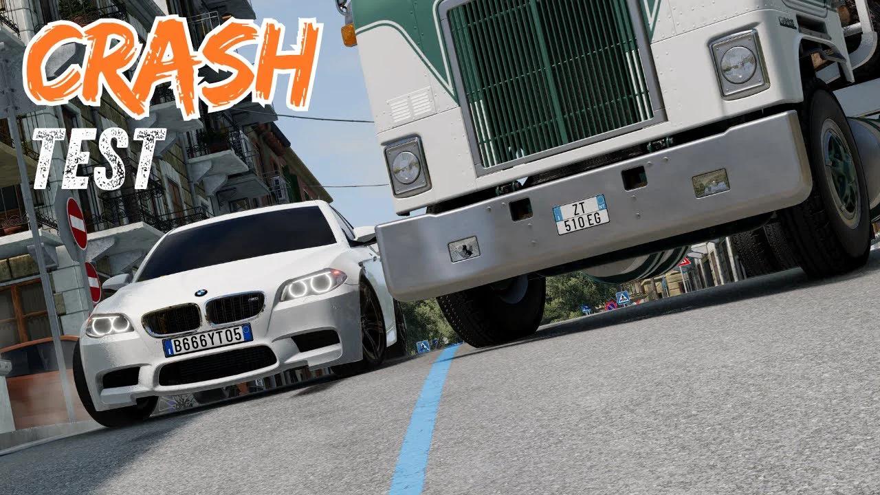 BeamNG Drive Truck and Car Crashes Episode 1