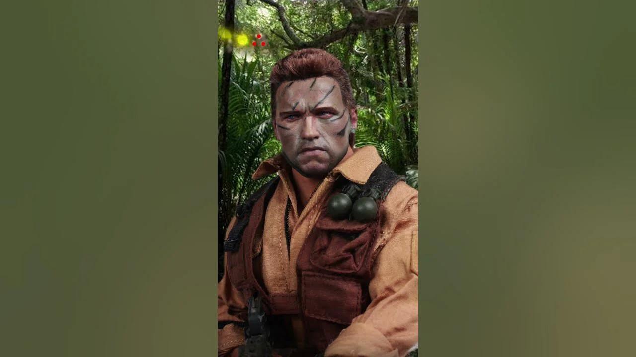 Dutch - Predator - custom Action figures - Arnold Schwarzenegger - Hot Toys