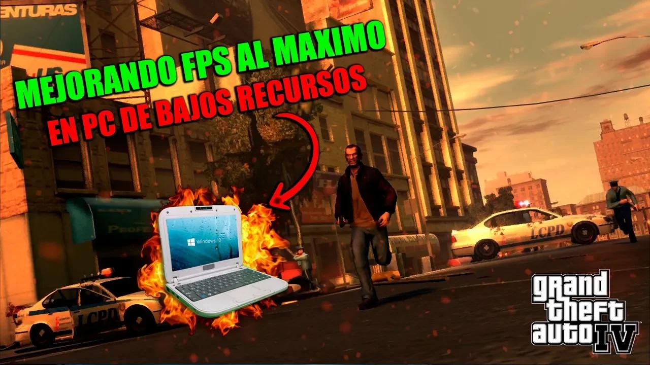 COMO OPTIMIZAR AL MAXIMO TU GTA 4 PARA PC DE BAJOS RECURSOS | *AUMENTAR FPS EN PC GAMA BAJA* | 2023