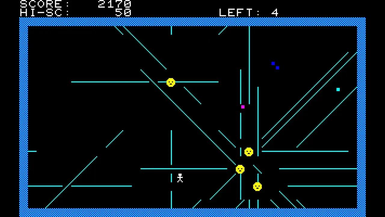 Sharp MZ-700 Game: Emien (1982 ZAT Soft)