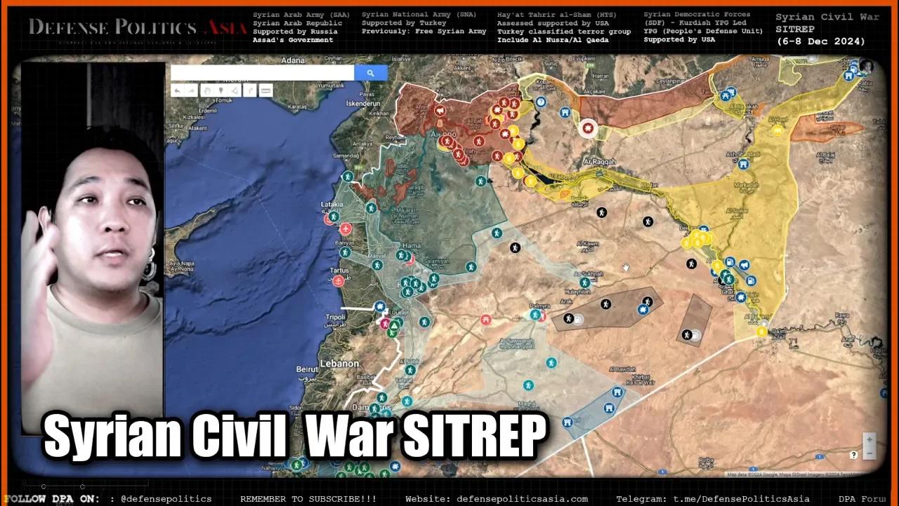 [ SYRIA Summary ] SYRIA HAS FALLEN! HTS claims Syria; Israel invades; SNA attack SDF, ISIS expands!