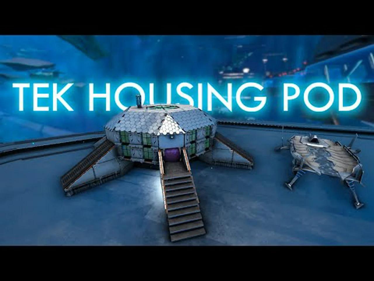 ARK: How To Build A TEK Starter Housing Pod