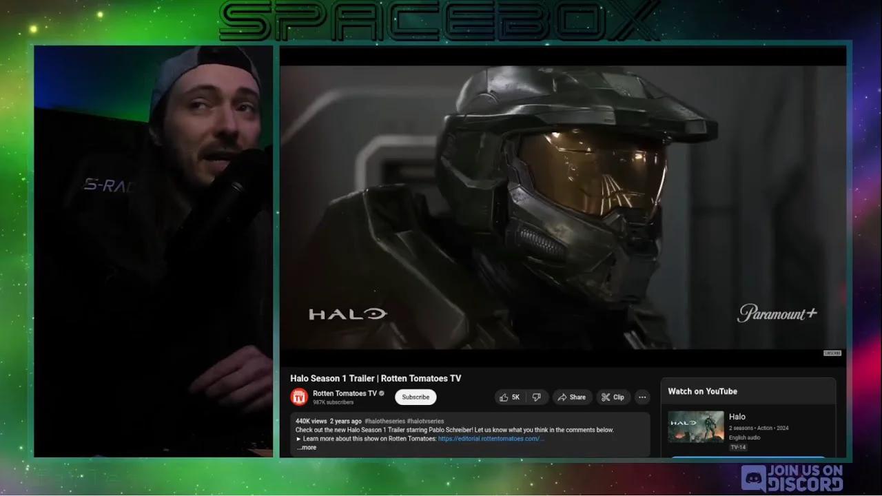 I Finished Halo TV Series Season One in a Single Day || SPACEBOX