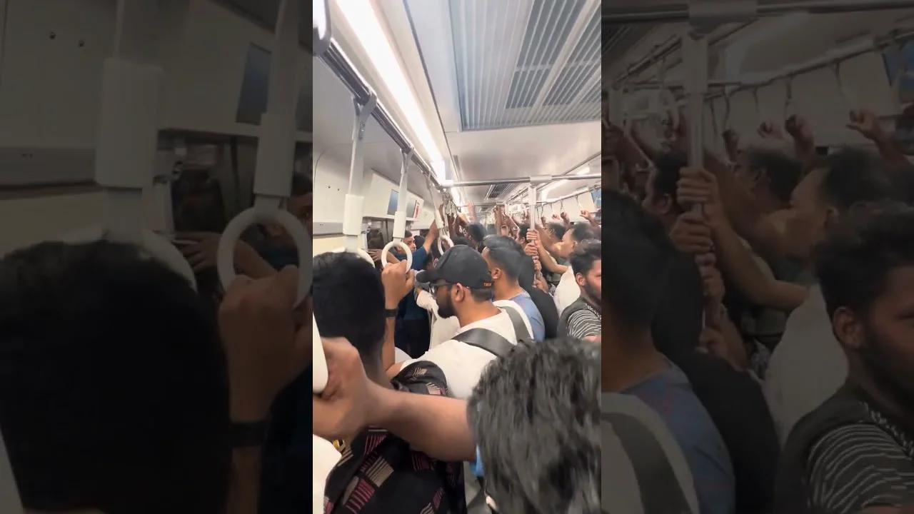 Massive Crowd in Metro Due to Train Delay | metro Train Bangladesh