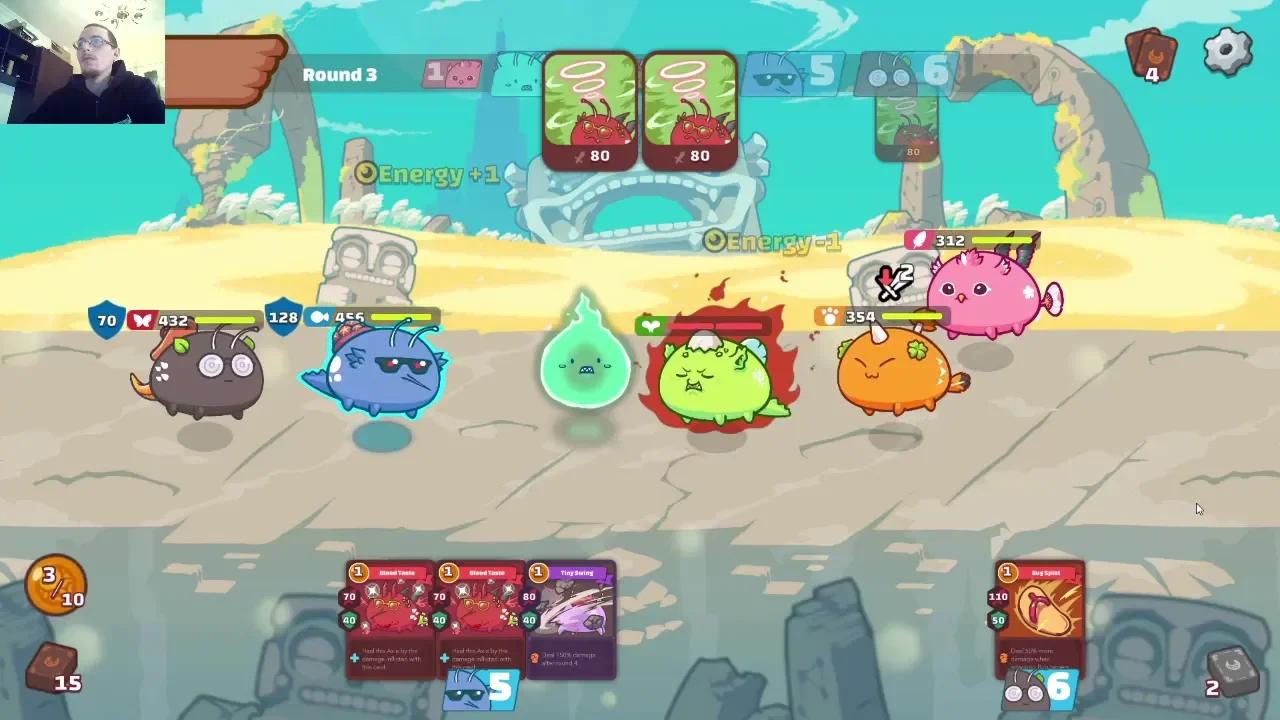 Axie Infinity - Early Morning Arena (with commentary)