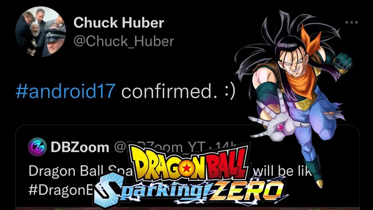 Dragonball Sparking Zero Chuck Huber Confirms Android 17 Will He Also ...