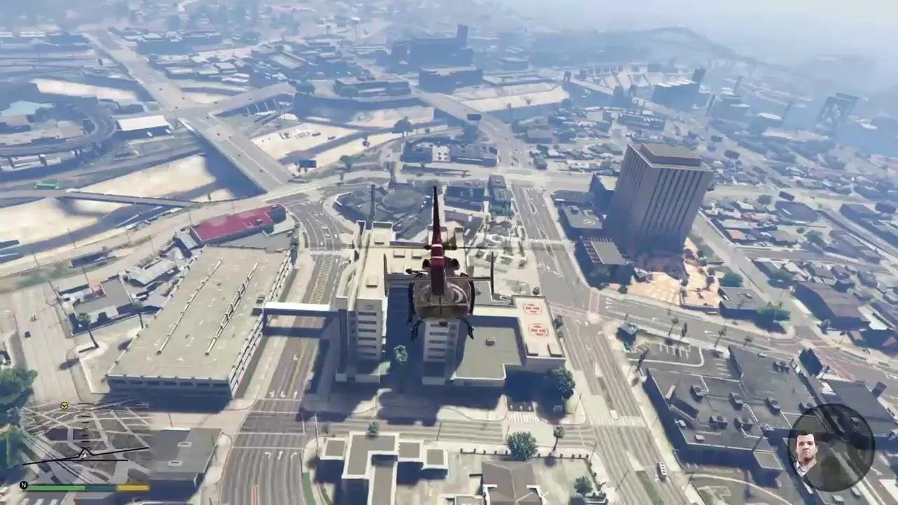 Playing GTA5 story mode