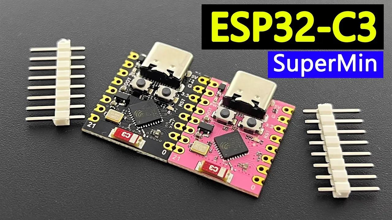 Getting Started With ESP32-C3 SuperMini DEvelopment Board || Espressif ... Getting Started With ESP32-C3 SuperMini DEvelopment Board || Espressif ...